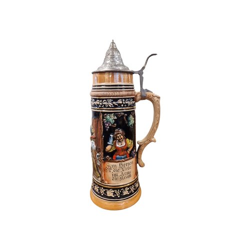 Mid-Century German 1,5 Liters Beer Jar for sale at Pamono