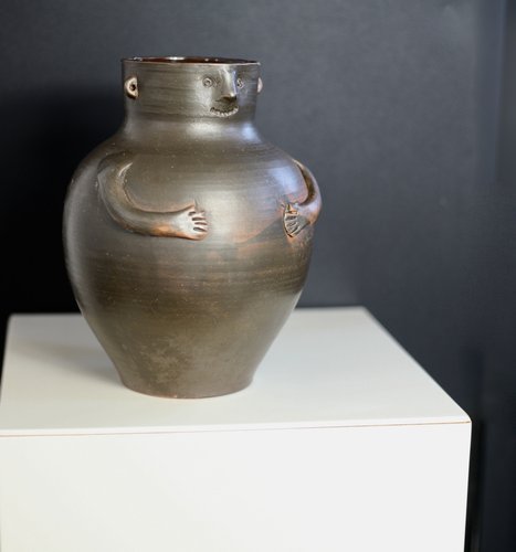 Ceramic Anthropomorphic Vase, 1970s for sale at Pamono