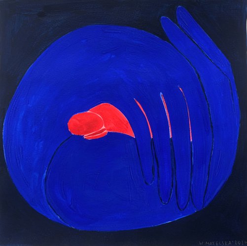 Waleria Matelska, In Morpheus' Embrace, 2024, Acryl auf Papier bei Pamono kaufen