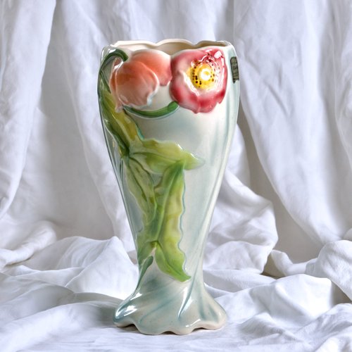 Large Art Nouveau St Clément Vase for sale at Pamono