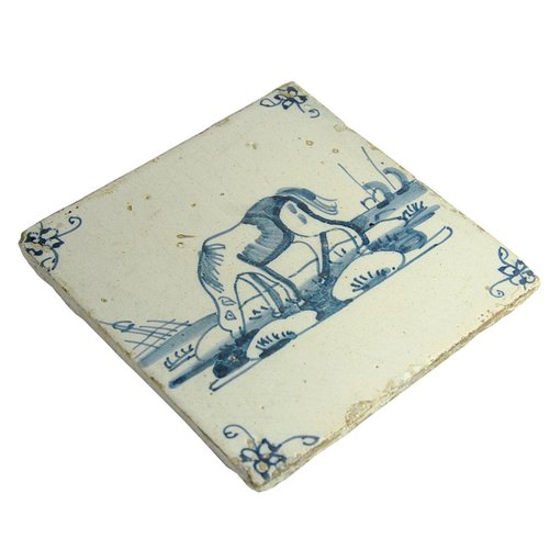 Dutch Tile from Delft, 1700s for sale at Pamono