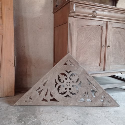 19th Century Weranda Wood Decor, 1890 for sale at Pamono