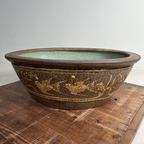 Antique Japanese Ceramic Water Pot, 1910s for sale at Pamono