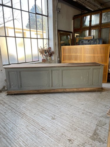 Walnut Craft Counter with Multi-Drawers, 1890s for sale at Pamono