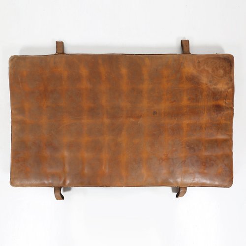 Vintage Thick Leather Gym Mat, 1930s for sale at Pamono