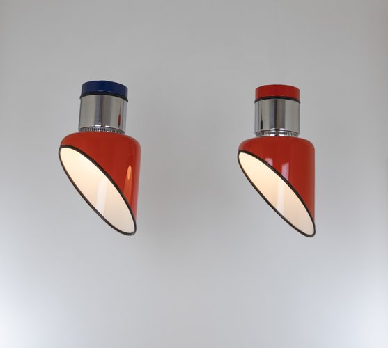 Sisten Ceiling Lamps by Gianni Celada for Fontana Arte, 1970s, Set of 2 ...