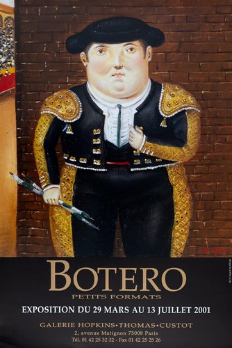 Fernando Botero Torero Poster en vente sur Pamono