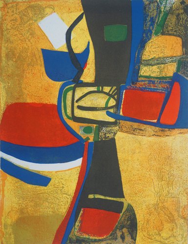 Maurice Esteve, Joy, Lithograph for sale at Pamono