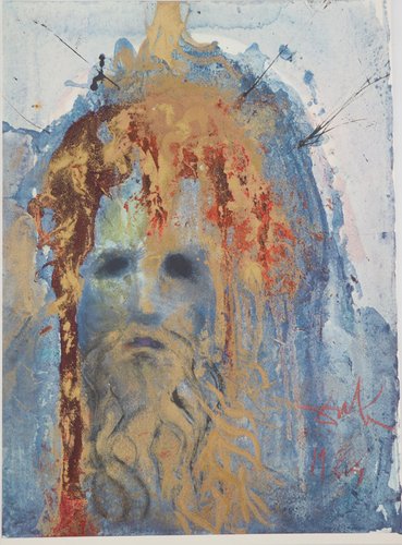 Salvador Dali, Nabucodonosor rey de Babilonia, Litografía en venta en ...