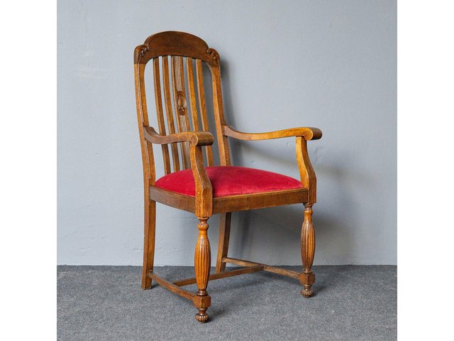 Jugendstil Sessel aus Eiche bei Pamono kaufen