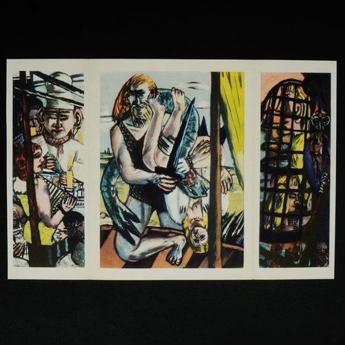 Max Beckmann, Perseus Triptych, 1947, Offset Lithograph for sale at Pamono
