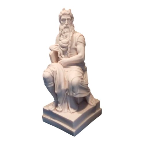 Mid-Century Religious Resin Sculpture of Moses the Prophet, 1970s for ...
