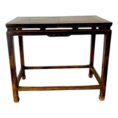 Chinese Wooden Console Table for sale at Pamono