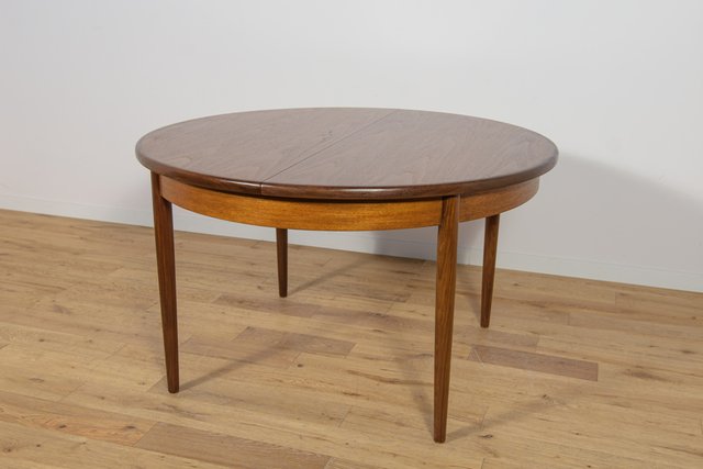 Mid-Century Teak Round Fresco Dining Table from G-Plan, United Knigdom ...