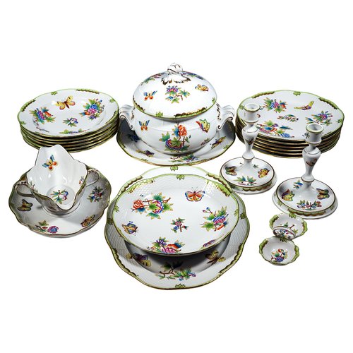 Viktorianisches Tafelservice für 6 Personen von Herend, 20 bei Pamono ...