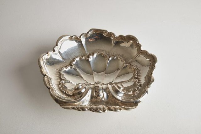 Shell Centerpiece in 800 Silver, 1930s for sale at Pamono