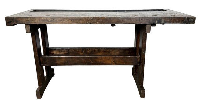 Vintage Industrial Carpenters Workbench, 1950s for sale at Pamono
