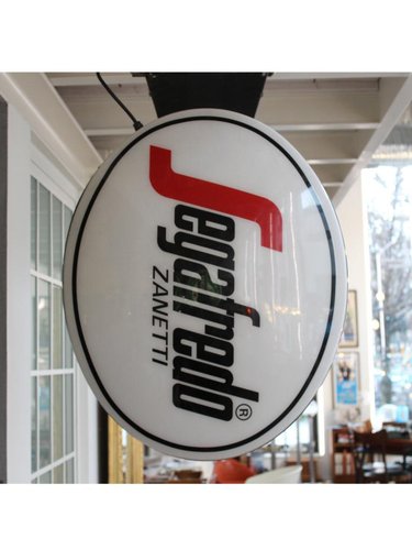 Double-Sided Segafredo Illuminated Sign, 1950s for sale at Pamono