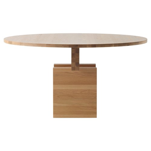 Natural Round 1600 Plane Dining Table by Resident for sale at Pamono