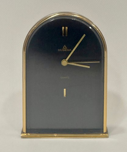 Vintage Table Clock from Dugena, 1980s for sale at Pamono