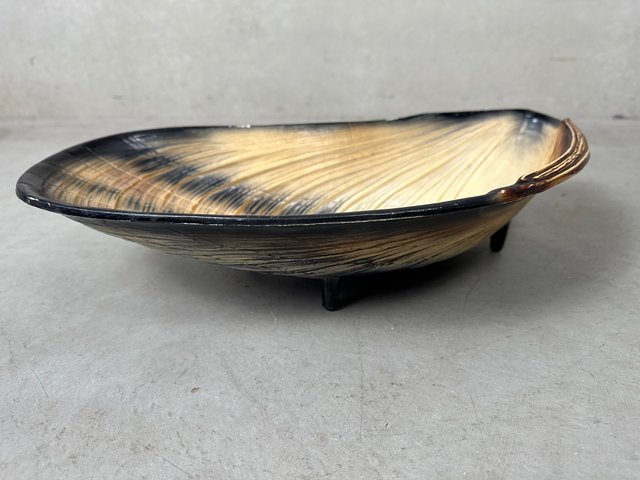Vintage Plastic Mussel Shell Bowl for sale at Pamono