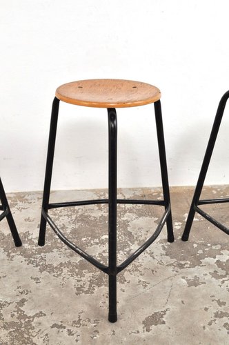 Vintage Stackable Workshop Stools, 1960s for sale at Pamono