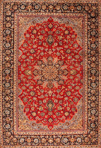 Middle Eastern Hand-Knotted Rug for sale at Pamono