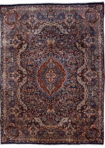 Middle Eastern Hand-Knotted Rug for sale at Pamono