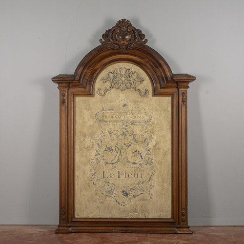 19th Century Carved Frame with Central Decoupage Decoration for sale at ...
