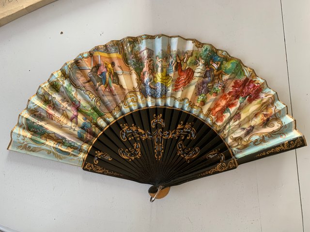 Vintage Spanish Fan, 1960s for sale at Pamono