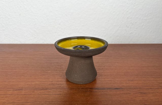 Mid-Century Modern Danish Studio Pottery Candleholder from Jørgen Finn ...