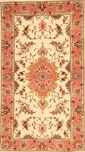 Hand-Knotted Middle Eastern Rug with Decorative Pattern for sale at Pamono