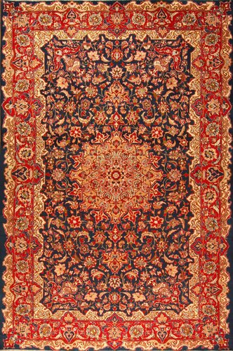 Middle Eastern Hand-Knotted Rug for sale at Pamono