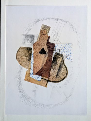 Georges Braque, Collage, Limited Edition Phototype, 1962 for sale at Pamono