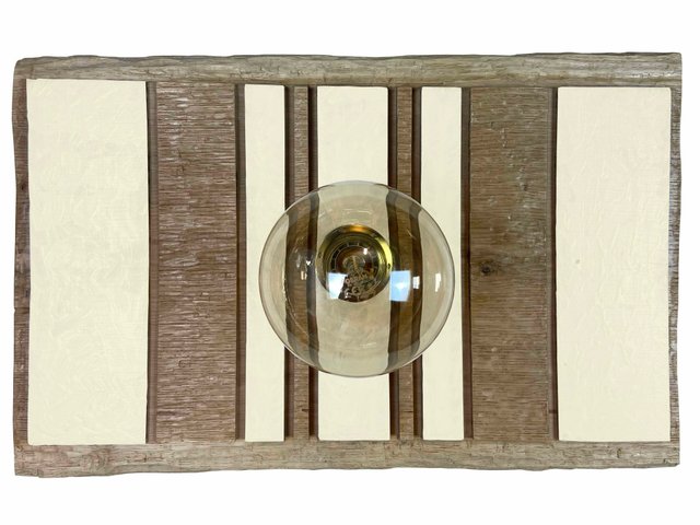 Vanilla Flag Lamp by Pietro Meccani for sale at Pamono