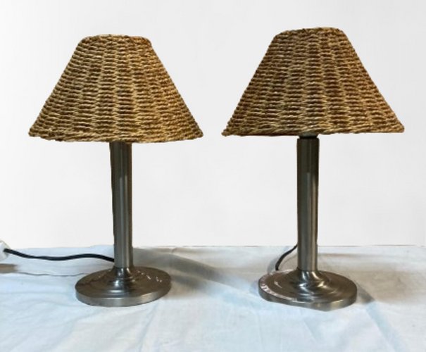 Vintage Table Lamps, 1990s, Set of 2 for sale at Pamono