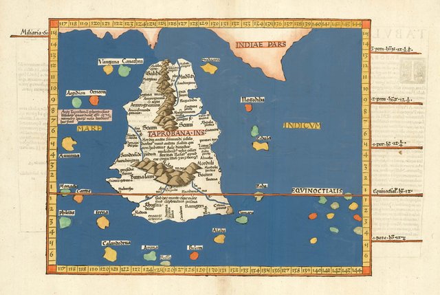 The Mythical Island of Taprobana, 1541 for sale at Pamono