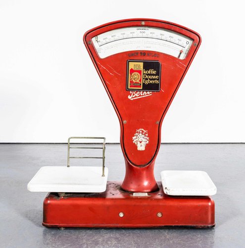 Large Original Shop Weighing Scales, 1950s for sale at Pamono