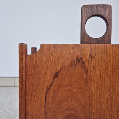 Danish Teak Magazine Rack, 1960s for sale at Pamono