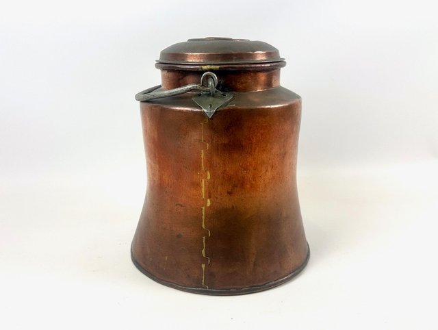 Antique Scandinavians Copper Milk Bucket for sale at Pamono