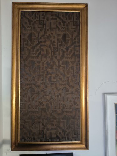 Italian Panel with Frame, 1920s for sale at Pamono