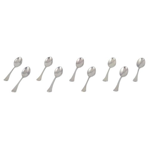 Vintage Dining Spoons in 830 Silver, 1960s, Set of 18 for sale at Pamono