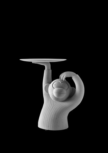 Grey Monkey Side Table by Jaime Hayon for BD Barcelona for sale at Pamono