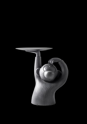 Black Monkey Side Table by Jaime Hayon for BD Barcelona for sale at Pamono