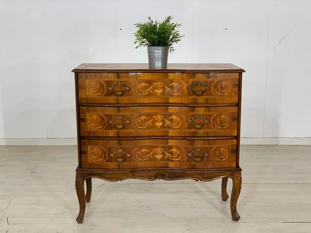 Vintage Baroque Style Chest of Drawers for sale at Pamono