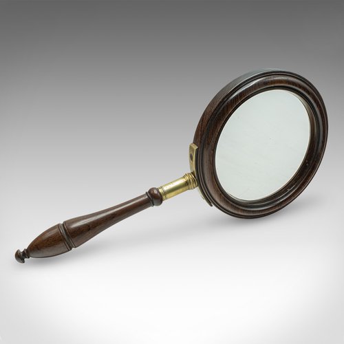 Large English Georgian Cartographer's Magnifying Glass, 1800s for sale ...