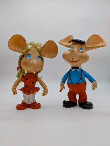 Italian Figurines by Maria Perego, 1958, Set of 2 for sale at Pamono