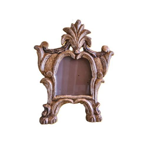 Marco italiano Luis XV de madera dorada en venta en Pamono