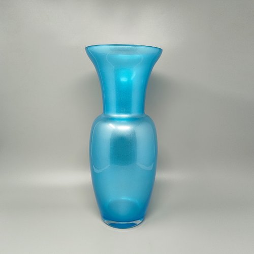 Blue Vase by Jean Close for Michielotto, Italy, 1970s for sale at Pamono