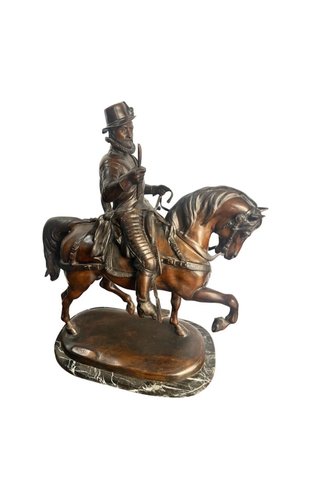 James Hunt, William I of Orange on Horseback, 1890s-1910s, Bronze for ...